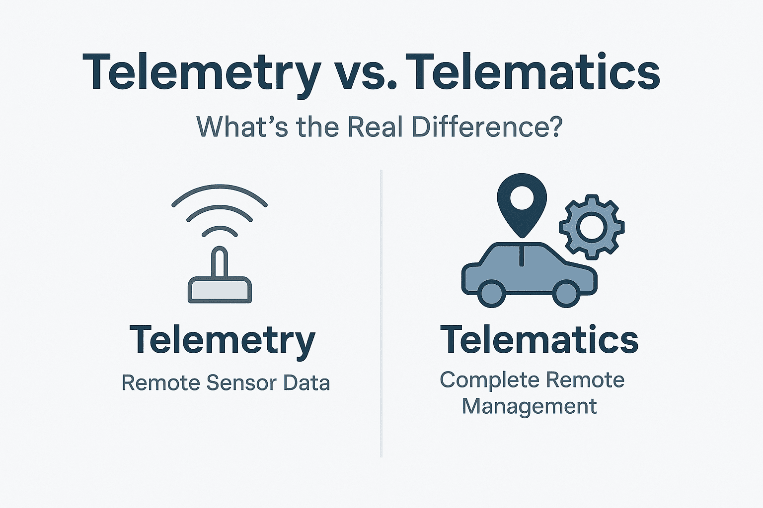 Telemetry vs. Telematics: What's the Real Difference?